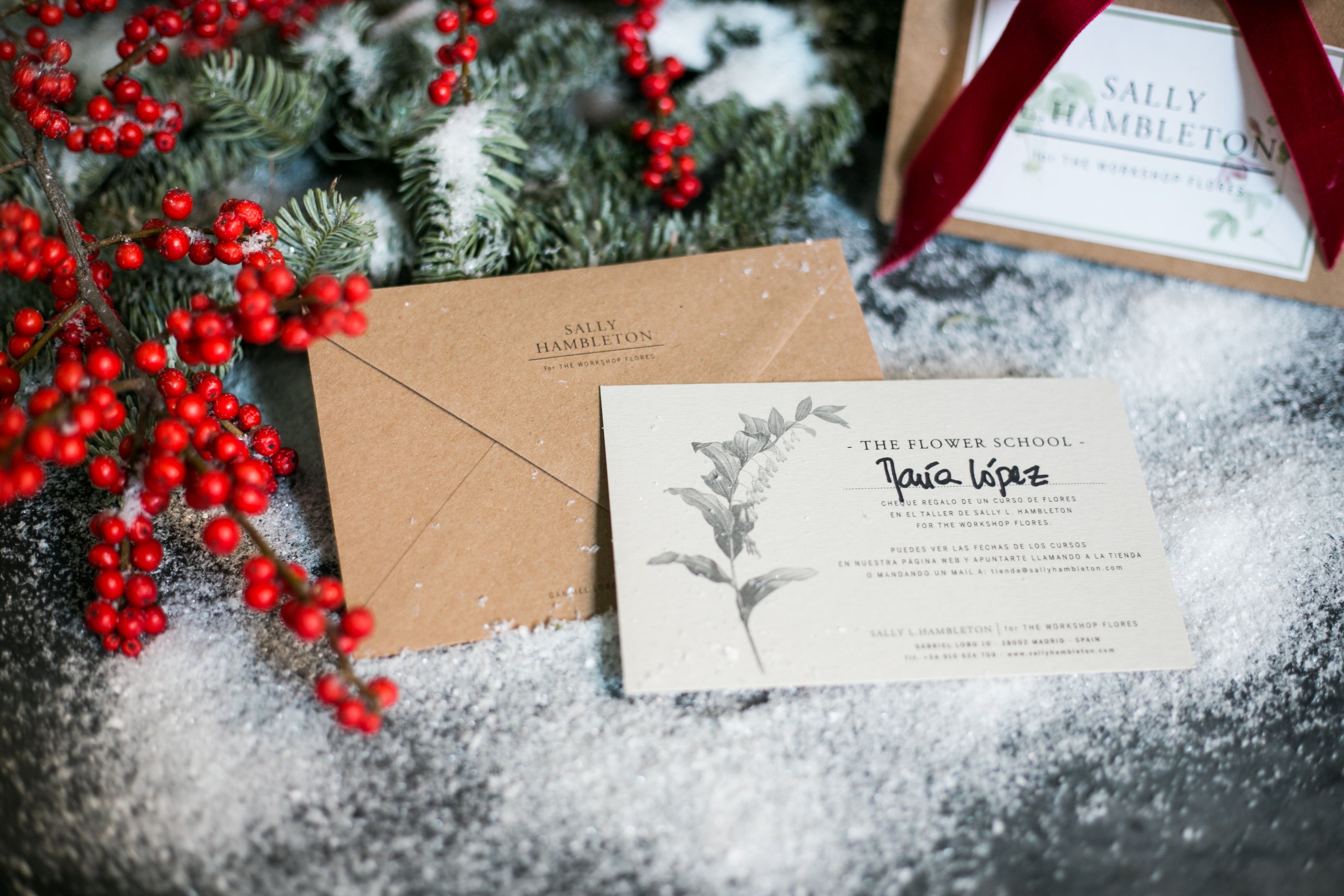 Bono regalo taller de flores con SH - Xmas Edition – Sally Hambleton